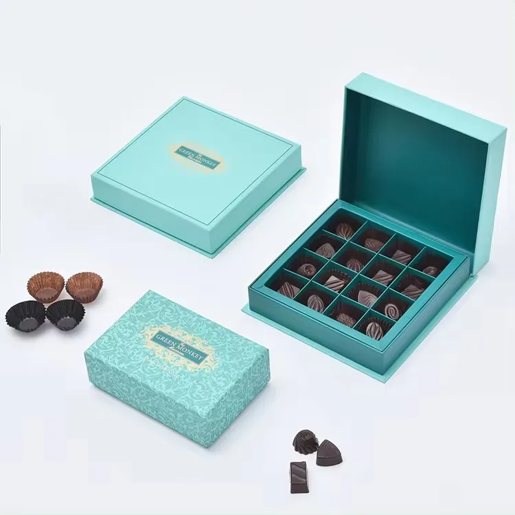 Luxury Chocolate Praline Bar Gift Packaging - 9pcs & 25pcs