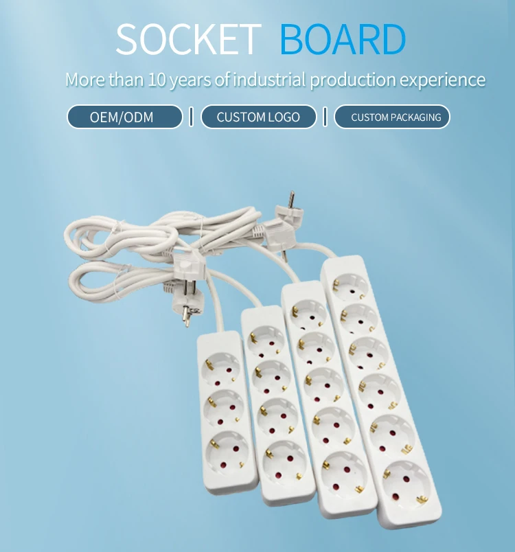 6 Groups Of German Power Boards,European Standard 220v Sockets - Buy ...