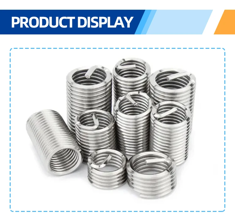 High Quality Din8140 Helical Recoil Insert Stainless Steel Helicoil ...
