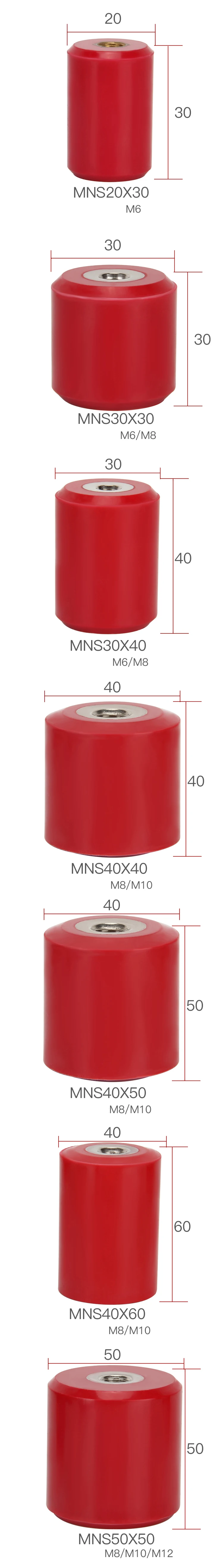 Ladderklem Bus - High Voltage Insulation Support Clamps