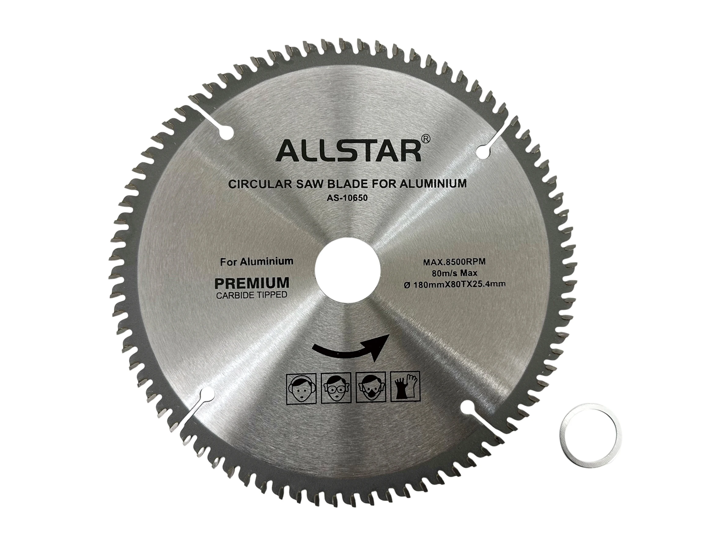 All Star Professional 180mmX80T X 25.4mm TCT Circular Saw Blade for ...