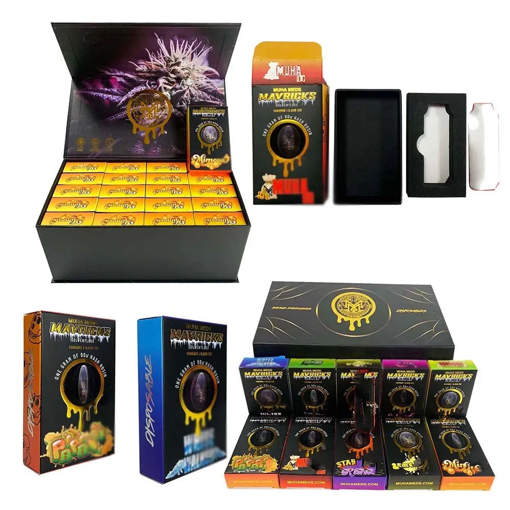 2023 Custom Logo Empty Cartridges Packaging Box Packman Carts ...