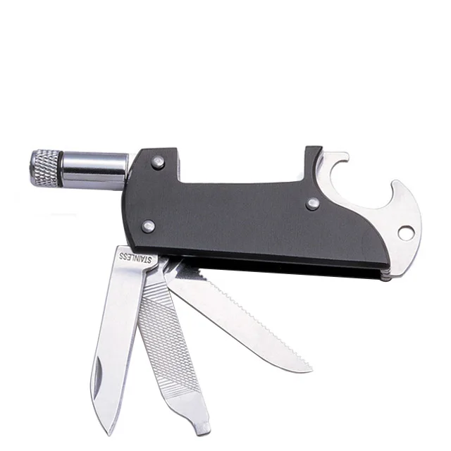5 in 1 Multi Tool Key Chain - Versatile Mini Screwdriver