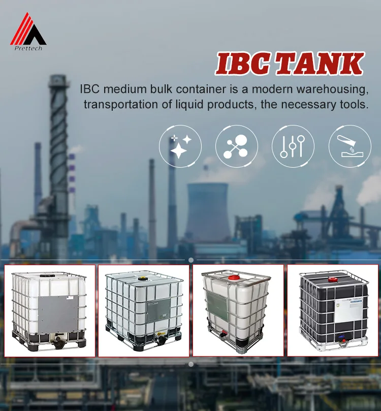 275 Gallon HDPE 1000L Plastic IBC Tank for Water Treatment| Alibaba.com