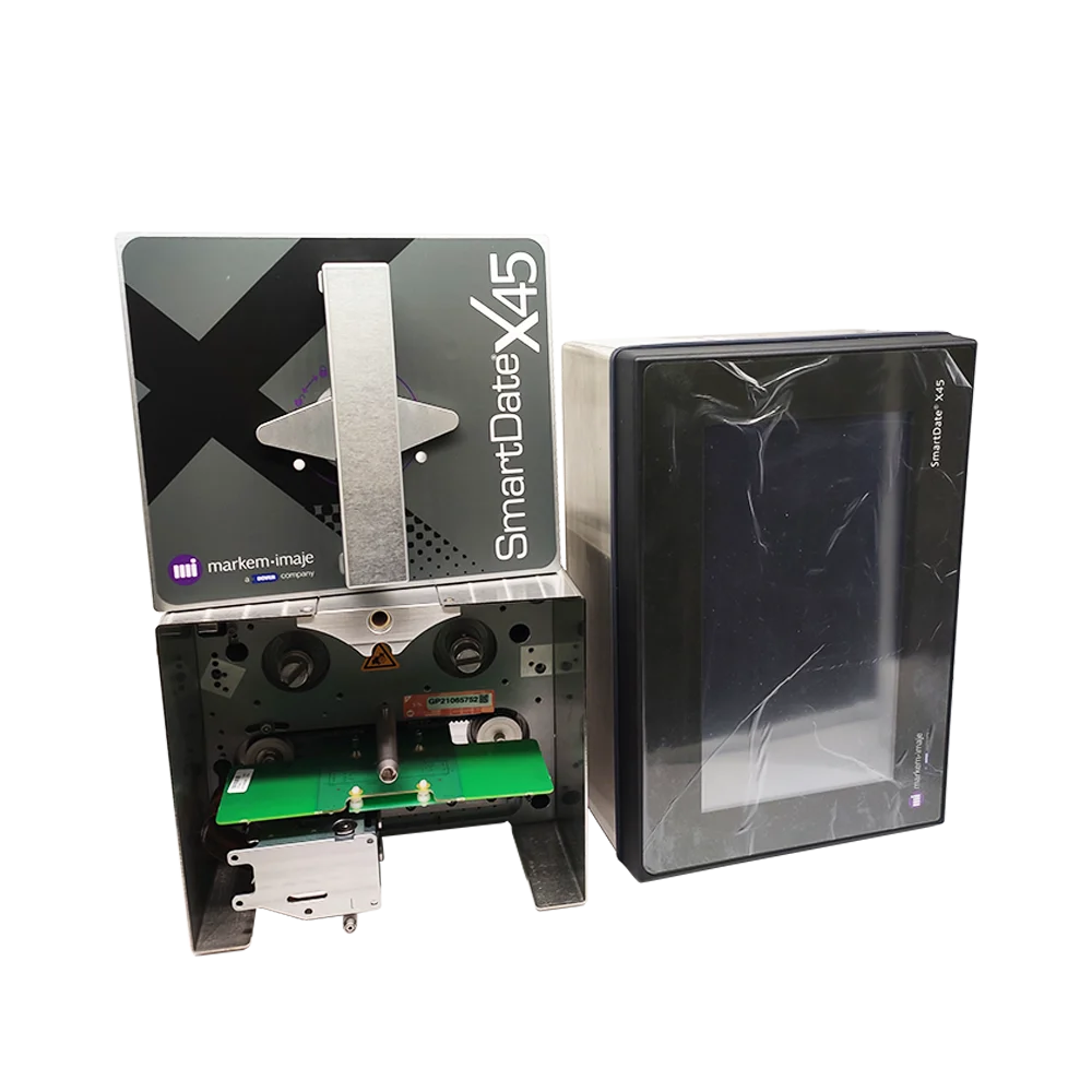 Intelligent Date Coding Machine Tto Printer 32mm Print Head Thermal Transfer Overprinter ...