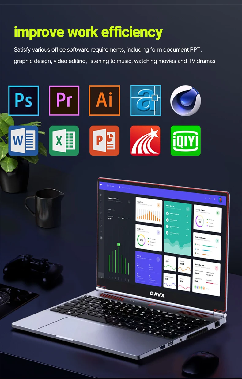 16.1Inch High-End E-Sports Gaming Laptop Core I7/I9 Windows10/11 Laptop ...