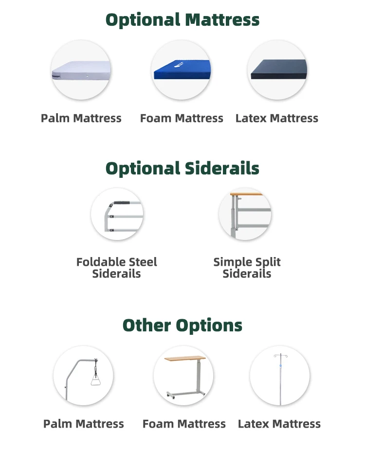 Tecforcare Black Walnut Home Care Bed For Elderly Electric Adjustable ...