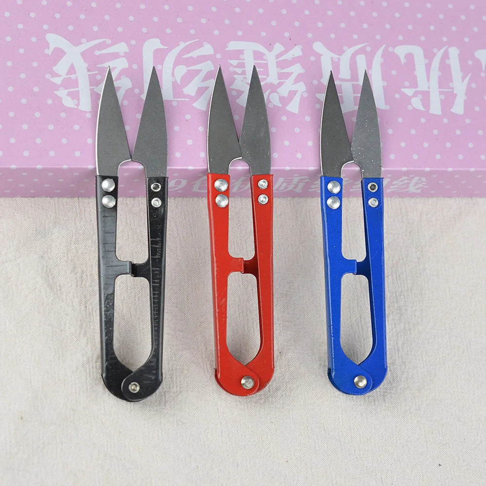 Color scissors U-shaped scissors, cross-stitch scissors, yarn scissors ...