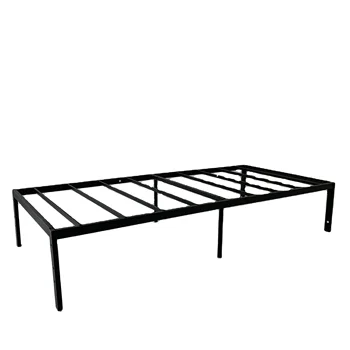 Basic Metal Frame Bed Single Size Iron Frame Steel Bed - Buy Steel Bed ...