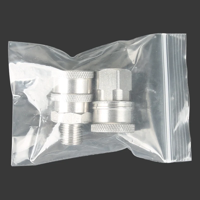 Sps Stainless Steel Fittings 1/4 Quick Connector 2 Pieces Kit Quick ...