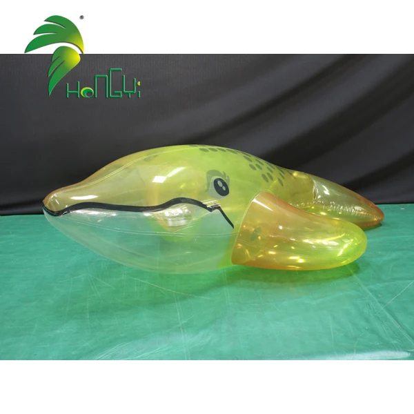 Clear Pvc Custom Giant Inflatable Dolphin Cartoon Characters Animal Toy ...