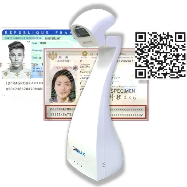 Taiwan Brand Barcode Scanner and reader Fixed Mount Mrz Reader For ...