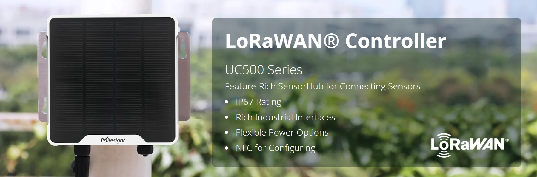 Milesight Uc50x Lorawan Controller Iot Lora Solar Power Board Wireless Industrial Remote Control ...