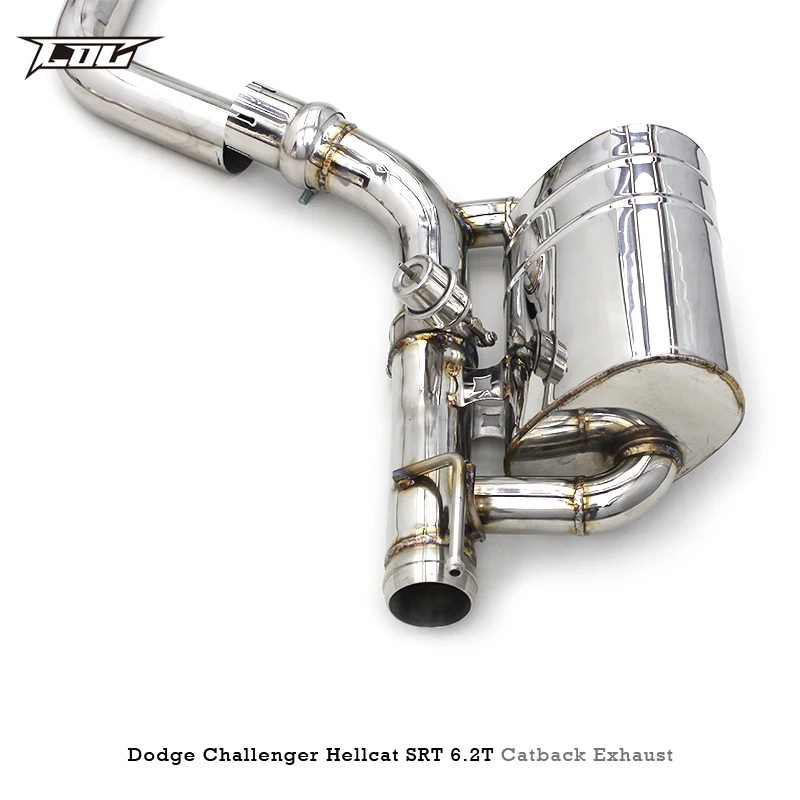 COC Sport Exhaust System for Dodge Challenger Hellcat SRT 6.2T