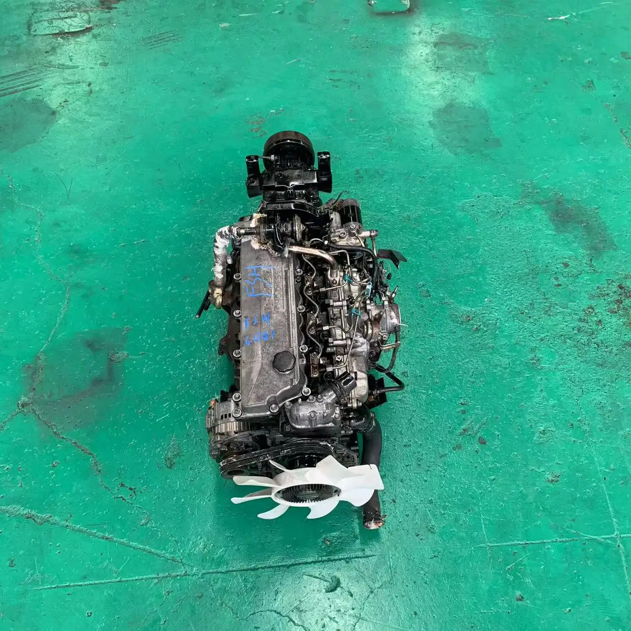 4HG1 Isuzu Truck Diesel Engine - 4 Cylinders, 3 Months Warranty