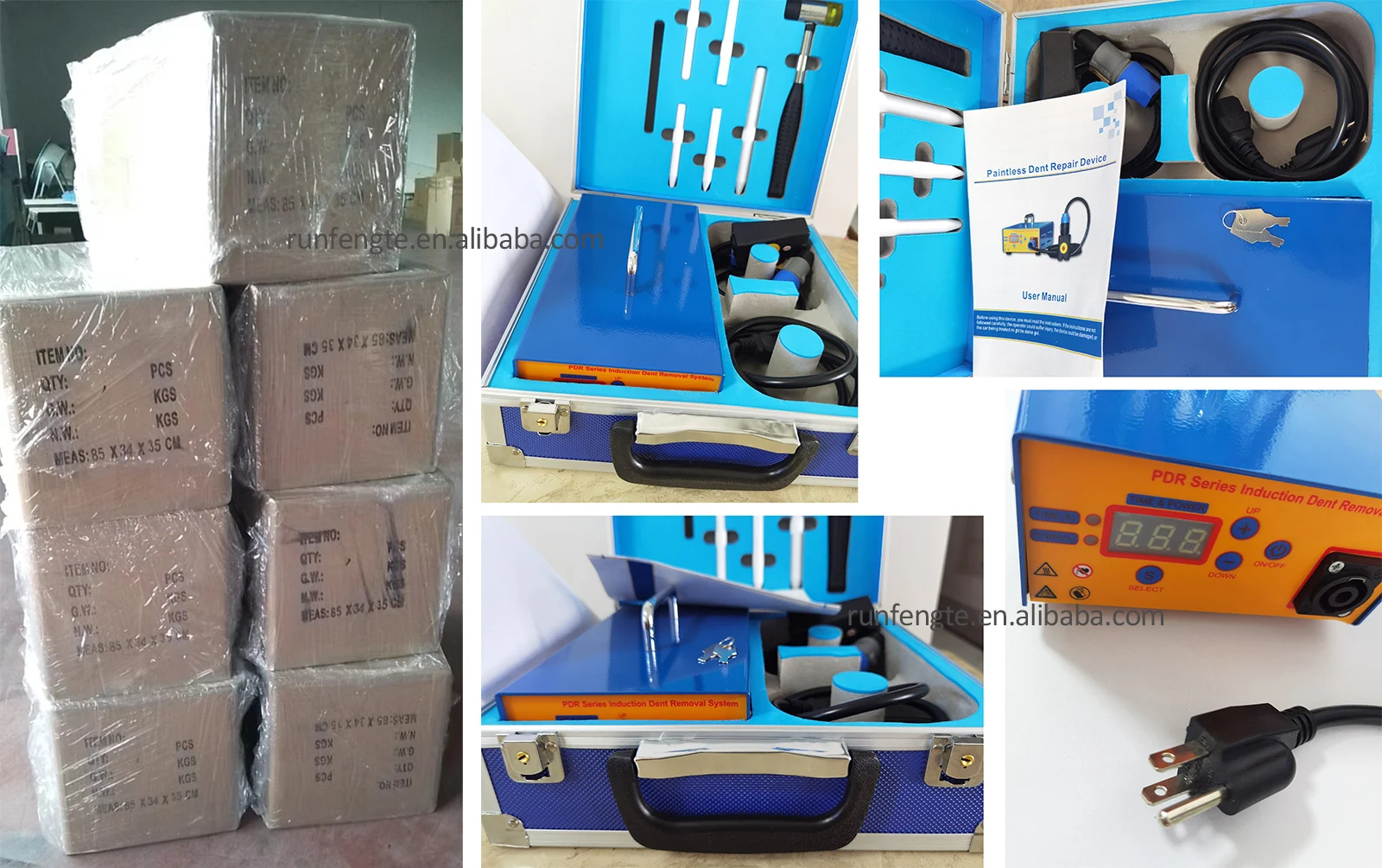 Pdr Series Auto Body Dent Removal Induction Heater Car Metal Plate Dent ...