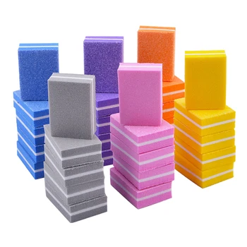 Supplies Disposable Nail Buffers Mini Nail Buffer Block Square Double ...