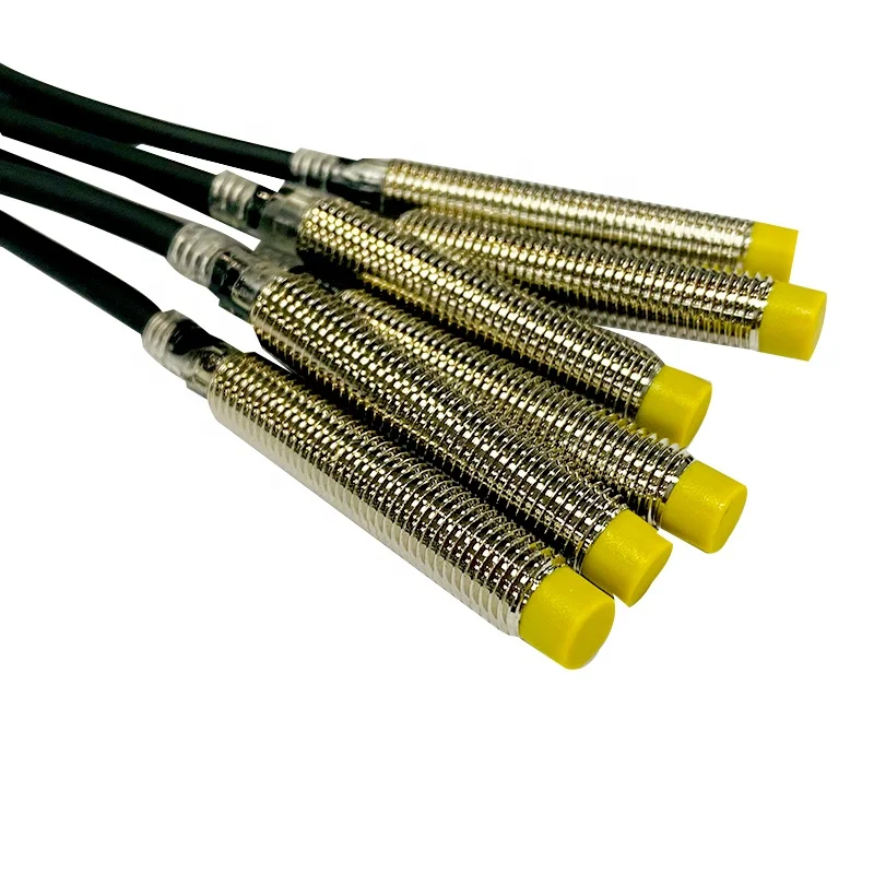 3 Wires Inductive Sensor Npn Nc Style Inductive Proximity Sensor Switch M8 Inductive Proximity ...