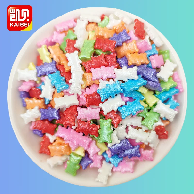 Edible Sprinkles Little Bear Edible Sugar Beads Sugar Pearl Halal ...