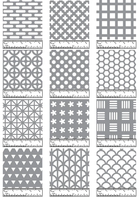 Perforated Plate Perforated Sheet 6mm Mesh Screen Perforated Decorative ...