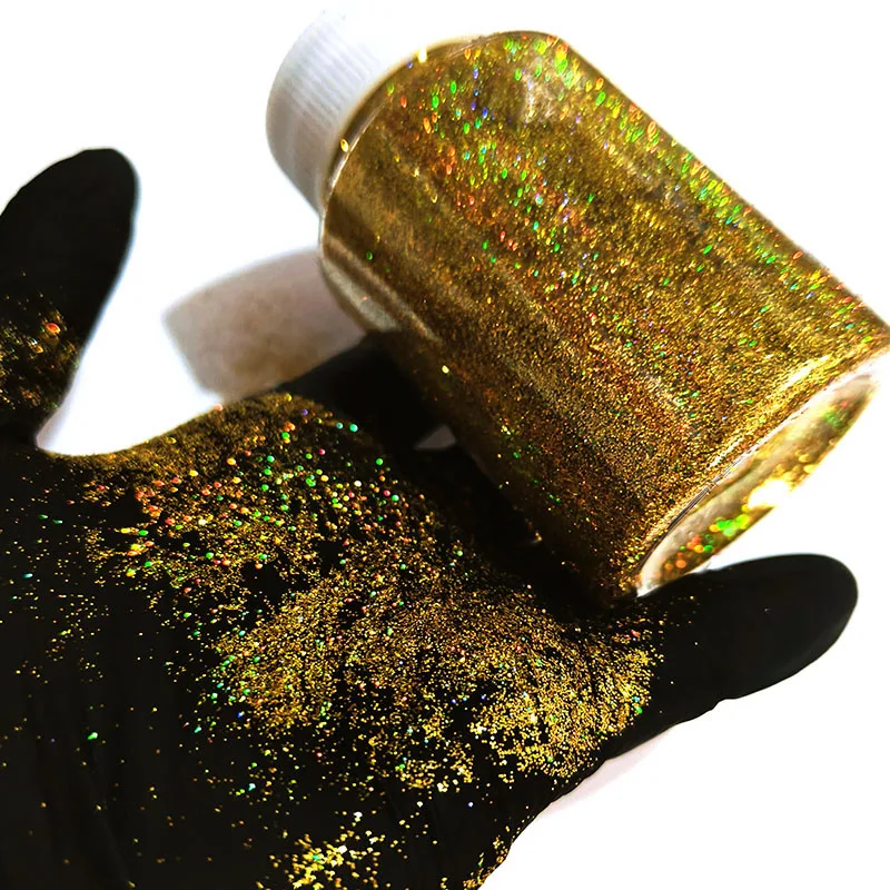 100ml/bottle Multichrome Eye Shadow Glitter Duo Chrome Chameleon ...