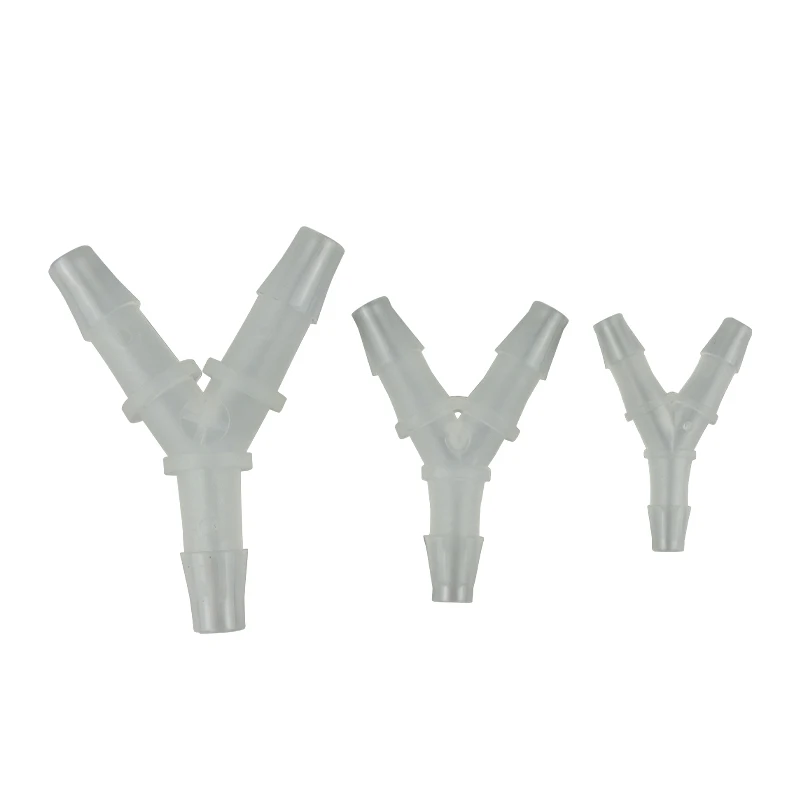 Y-shaped Three-Way Plastic Joint - Durable & Versatile