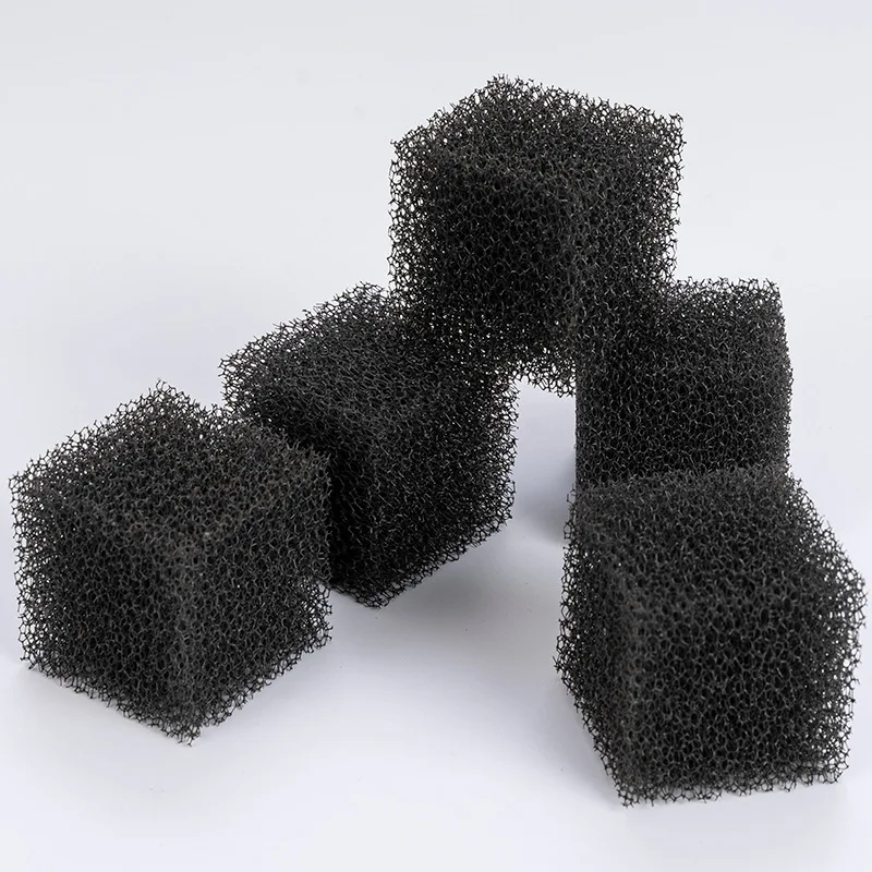 Water Treatment Anti-aging MBBR Activated Carbon Sponge Filter Mesh ...