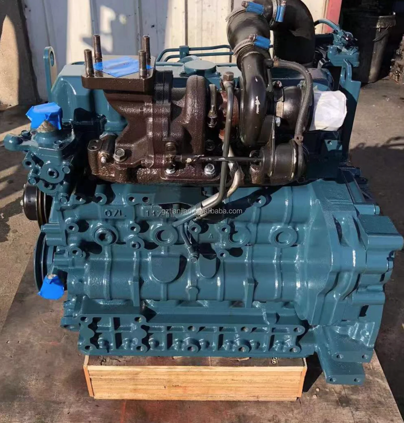 Kubota V3307 V3307DI-T-EU4 Engine Assembly - 54.6kw Power