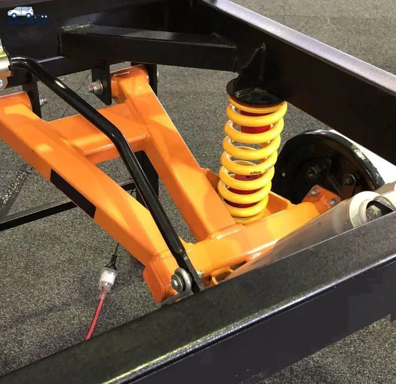 3 Ton Independent Suspension Trailer - High Quality Axles