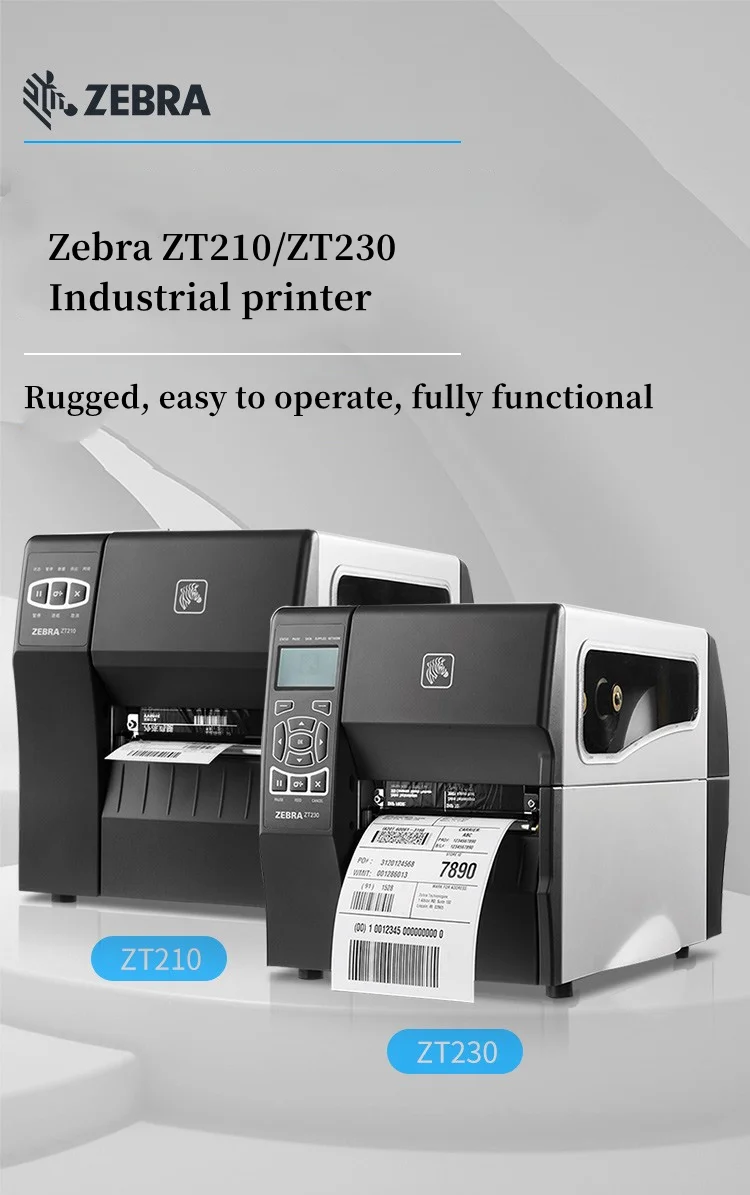 New Model Original Thermal Shipping Label Printer For Zebra Zt231 ...