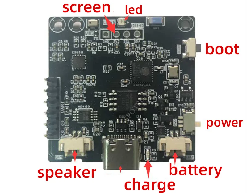 Deepseek Xmini-C3 ESP32-C3 for Education & Maker AI Voice Chat