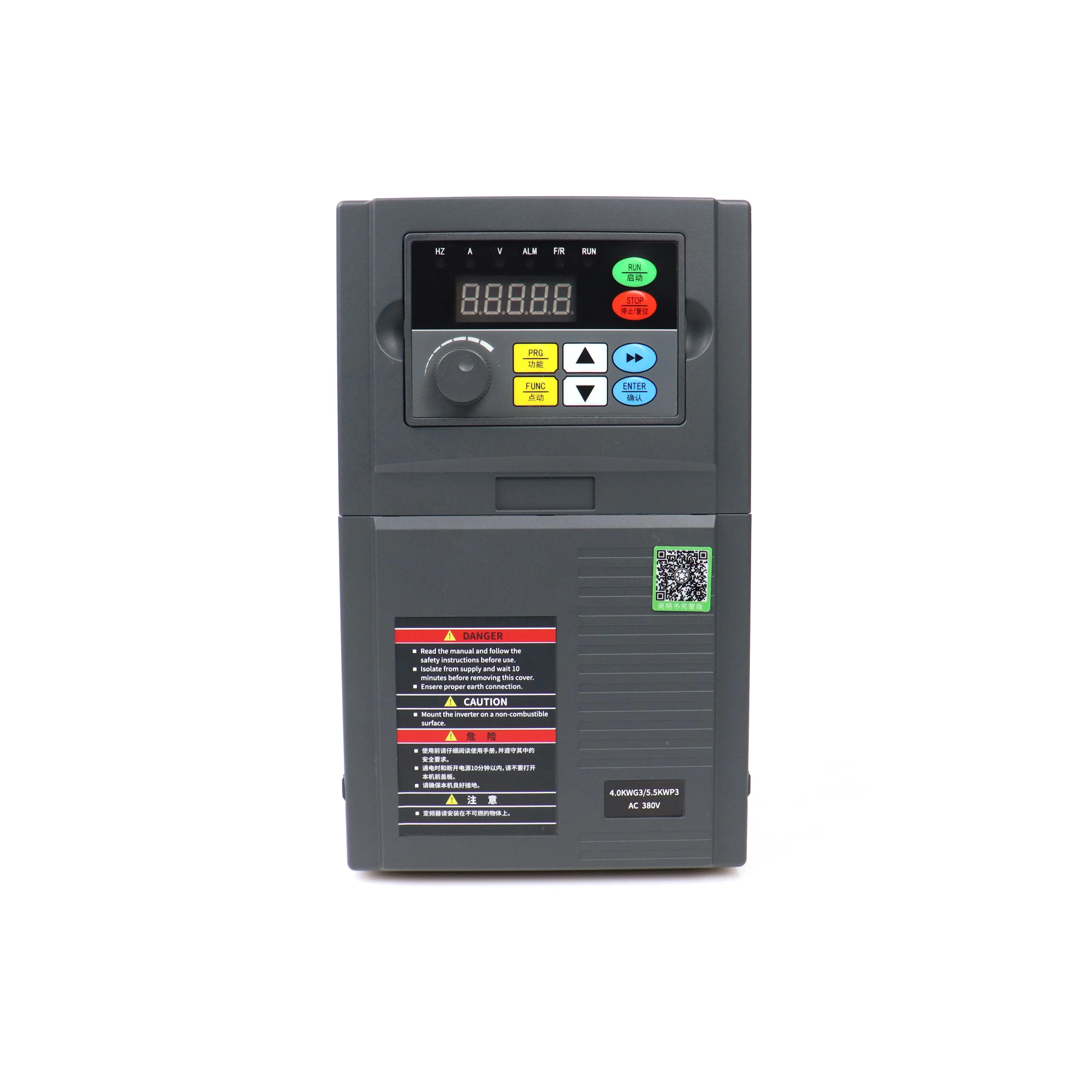 4.0KW VFD Frequency Inverter - Single Phase to 3 Phase