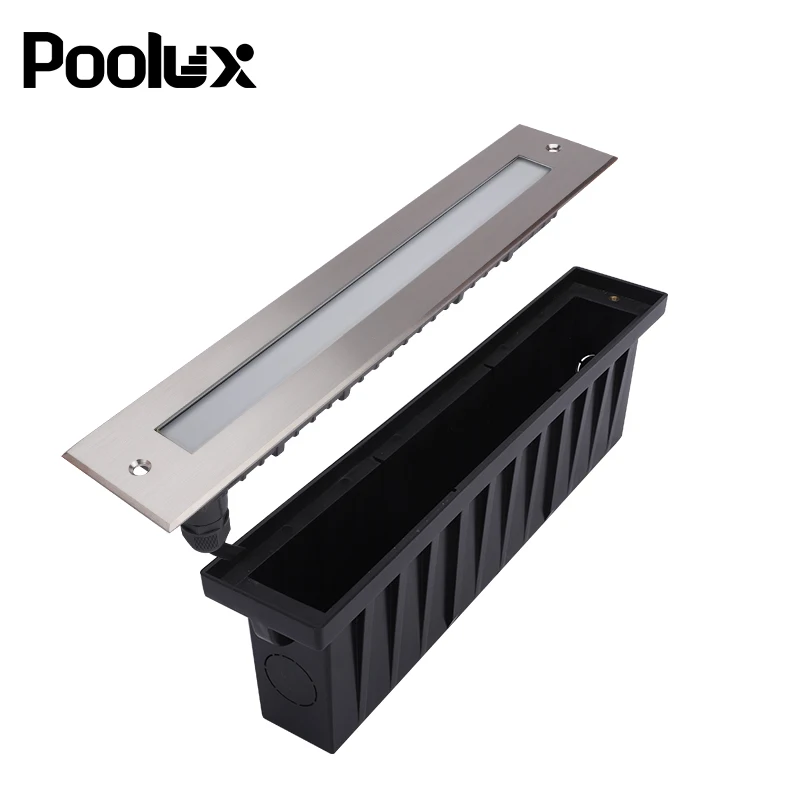 2023 Buried Rectangular Linear Inground Floor Lamp - IP67 RGB LED
