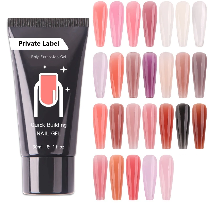 15ml Solid Colors Acrygel Polly Gel Wholesale Nail Supplies Custom ...