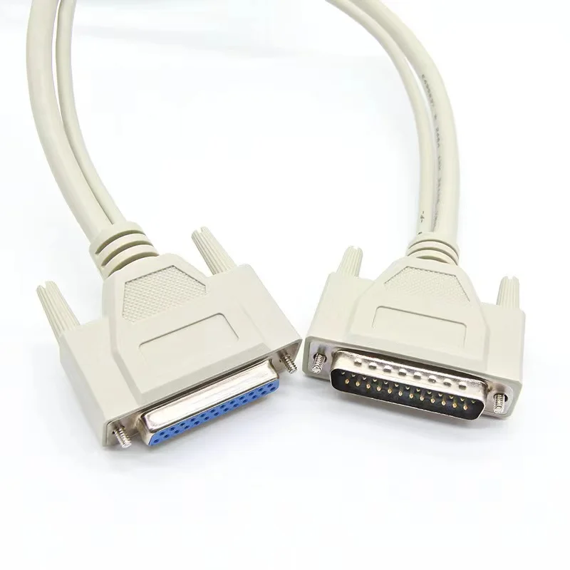 DB25-Pin Male to Female M/F Parallel Cable Extension Cord for Printer ...