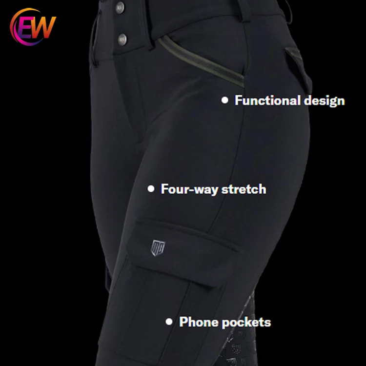 Smart Cargo Trousers For Equestrian Riding - Customizable Oem/odm