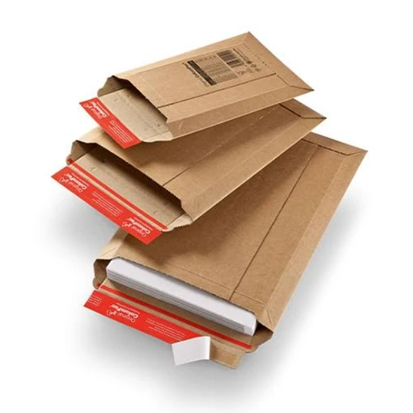 Flat Expandable Recycled Kraft Paper Cardboard Mailer Envelope ...