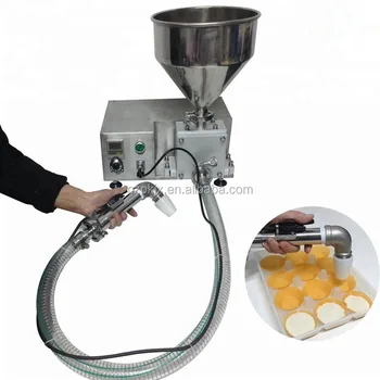 Food Shop Tabletop Depositor Chocolate Bread Depositor,Hand Held Cream ...