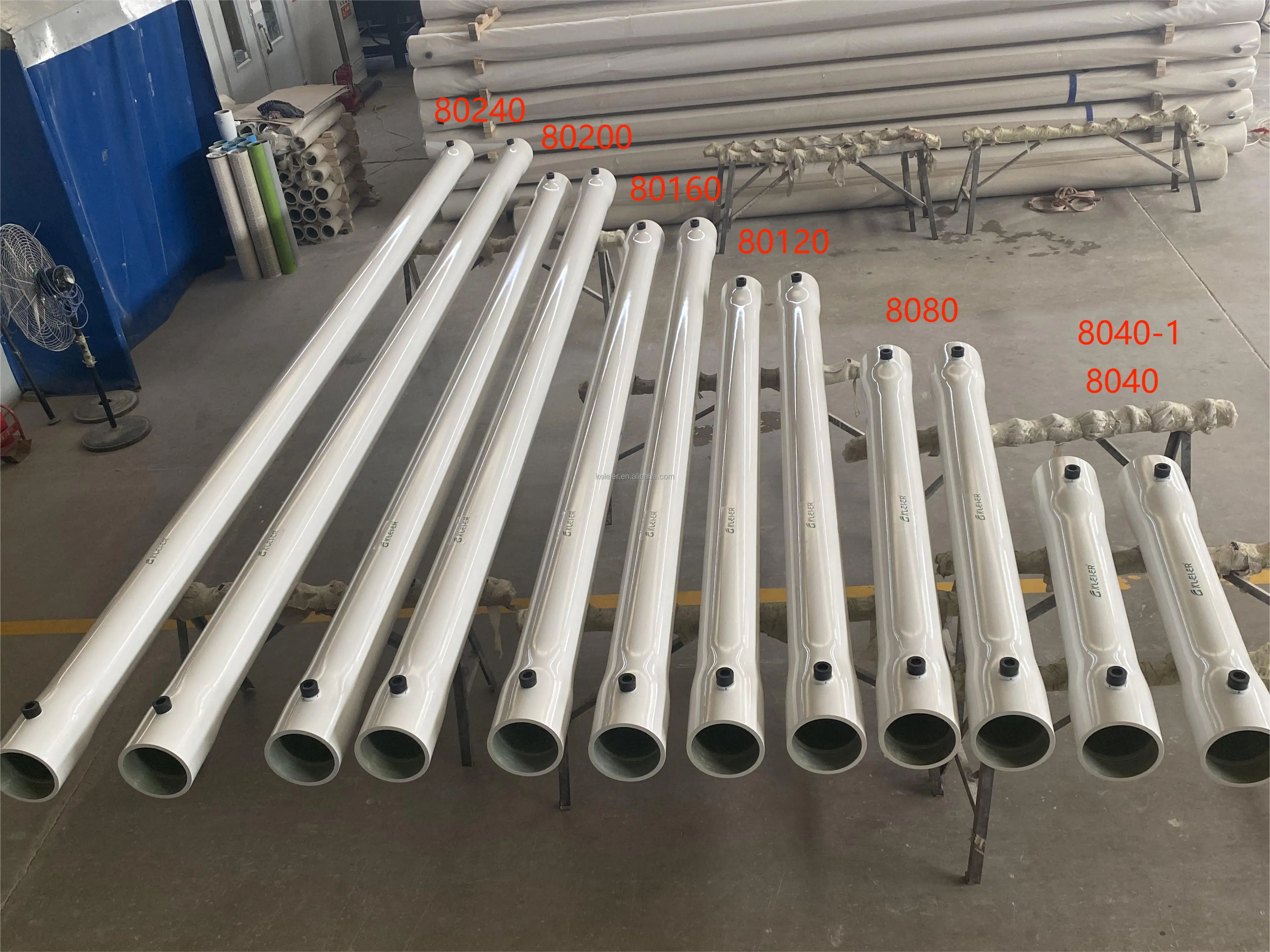 Swro Vessel Pressure 1200psi For 7element Sea Water 8 Inch Ro Membrane ...