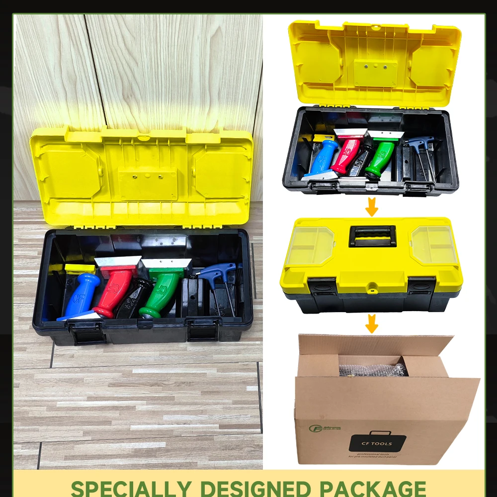 HVAC P3 PIR Duct Board Cutting Tools for Hospital Use