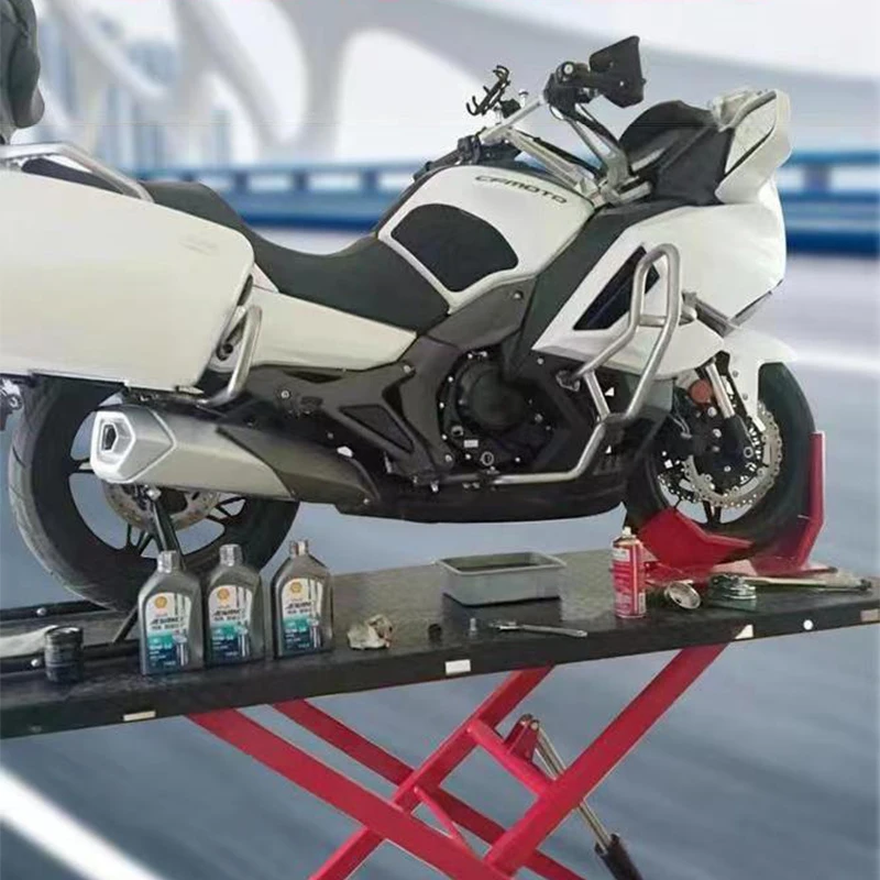Motorcycle Lift With Ce Certification Scissor Hydraulic Motorcycle Lift ...
