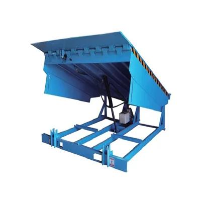 Container unloading platform Platform slope adjustment plate Fixed ...