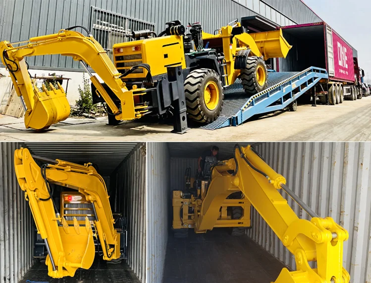 Epa Engine Backhoe Loader manufacturer Multifunctional Loader