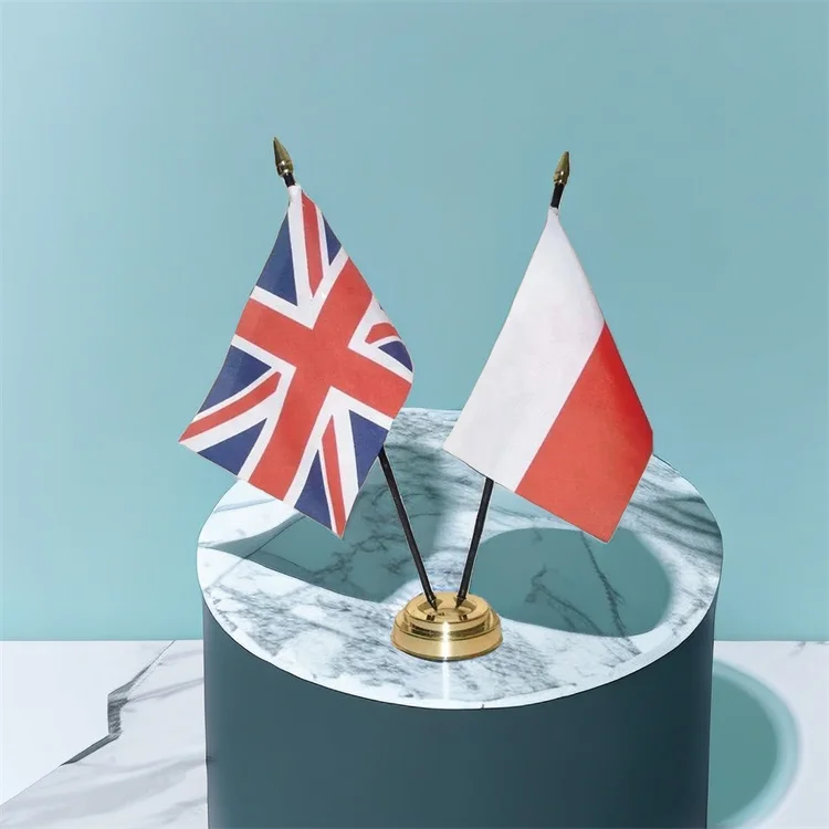 Factory Supply Polyester National Flag Different Countries Small Desk ...