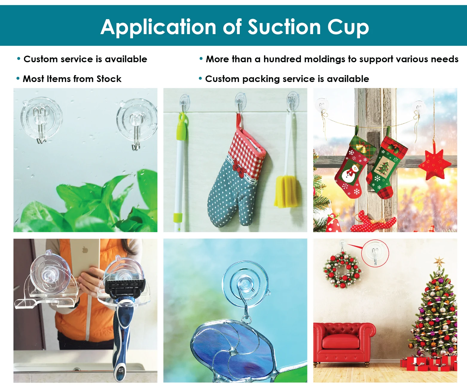 Hot Sale Free Sample Manufacture 35mm Suction Cup With 4.0mm Screw and ...