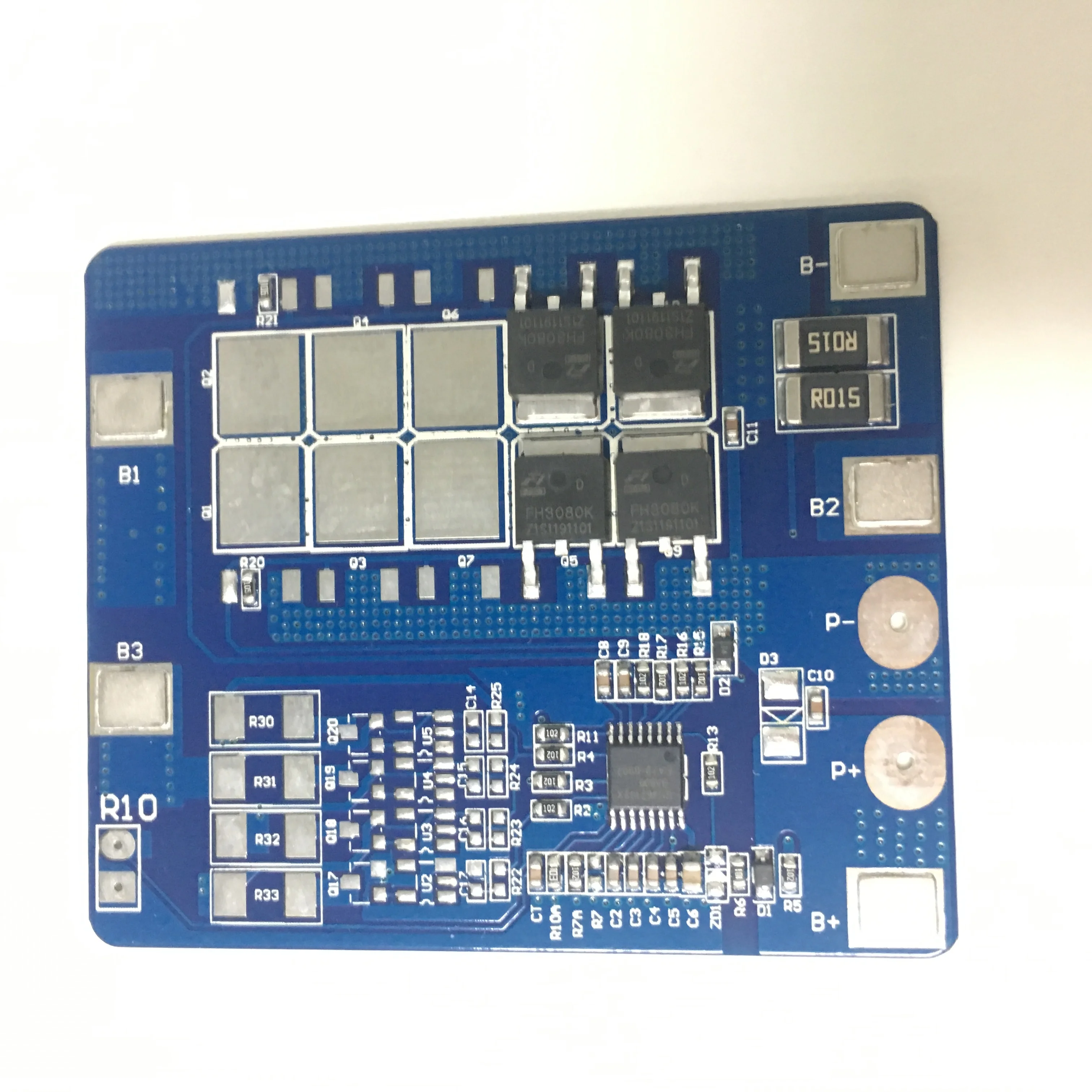 Printed Circuit Board Lfp 4s Bms 10a With Balance For Lithium Battery ...