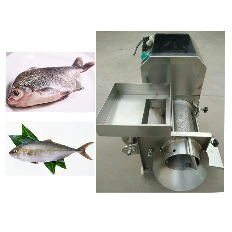 Automatic Efficient Separator Fish Meat Bone Fish Processing Machine ...