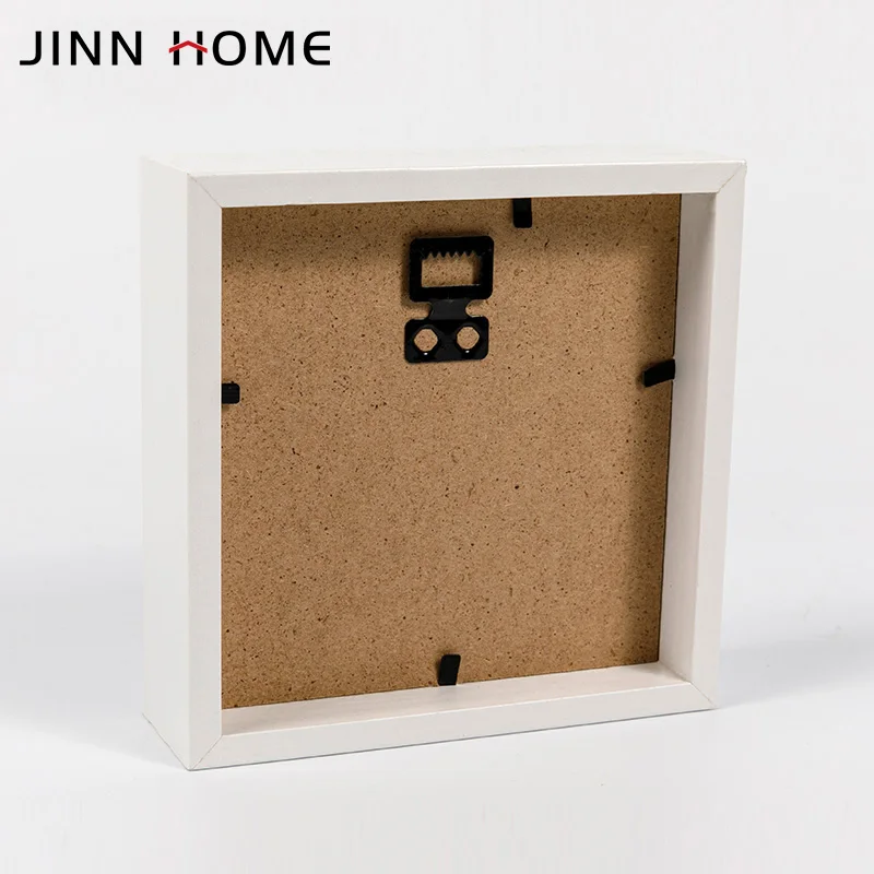 Jinnhome Square Shadow Box Frame With Glitter Decor Inside And Custom ...