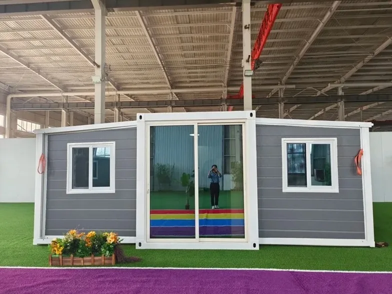 Foldable Prefab Container Homes 40ft Folding Living Container Foldable