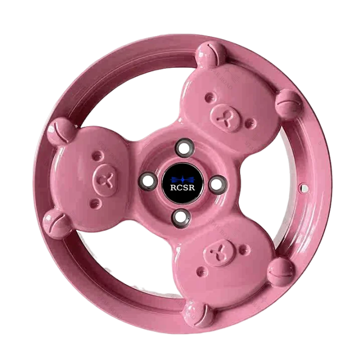 Rcsr Customized Cute Teddy Bear Silver Pink Color Customized Inch ...